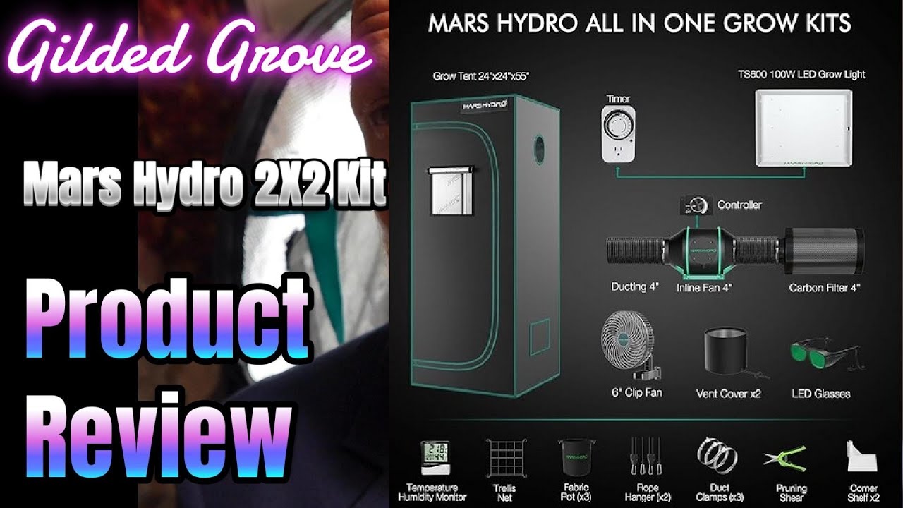 Mars Hydro Grow Tent Review! - YouTube