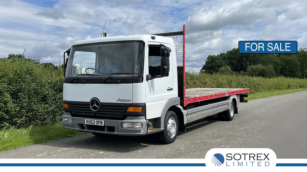 For Sale - New Stock From Sotrex: Mercedes Benz Atego 815 4 X 2 Flatbed ...
