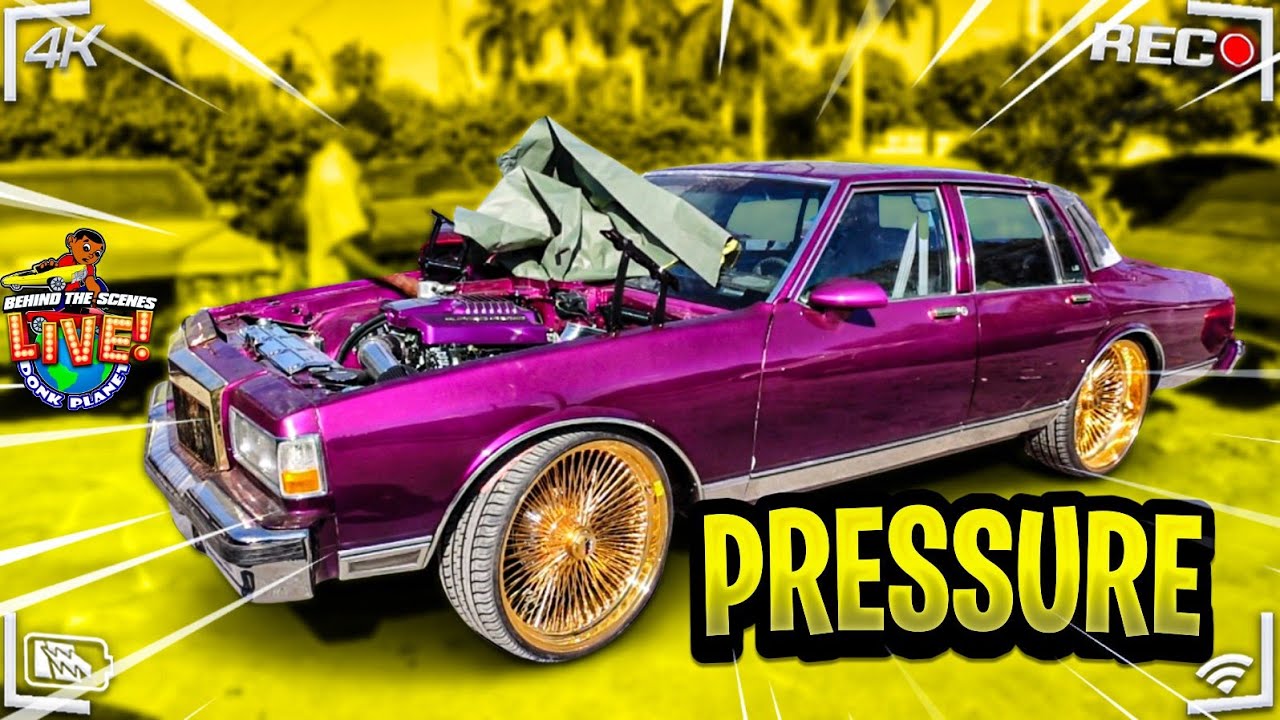 SUPERCHARGED CANDY PAINT BOX CHEVY ON GOLD DEEP DISH DAYTONS - YouTube