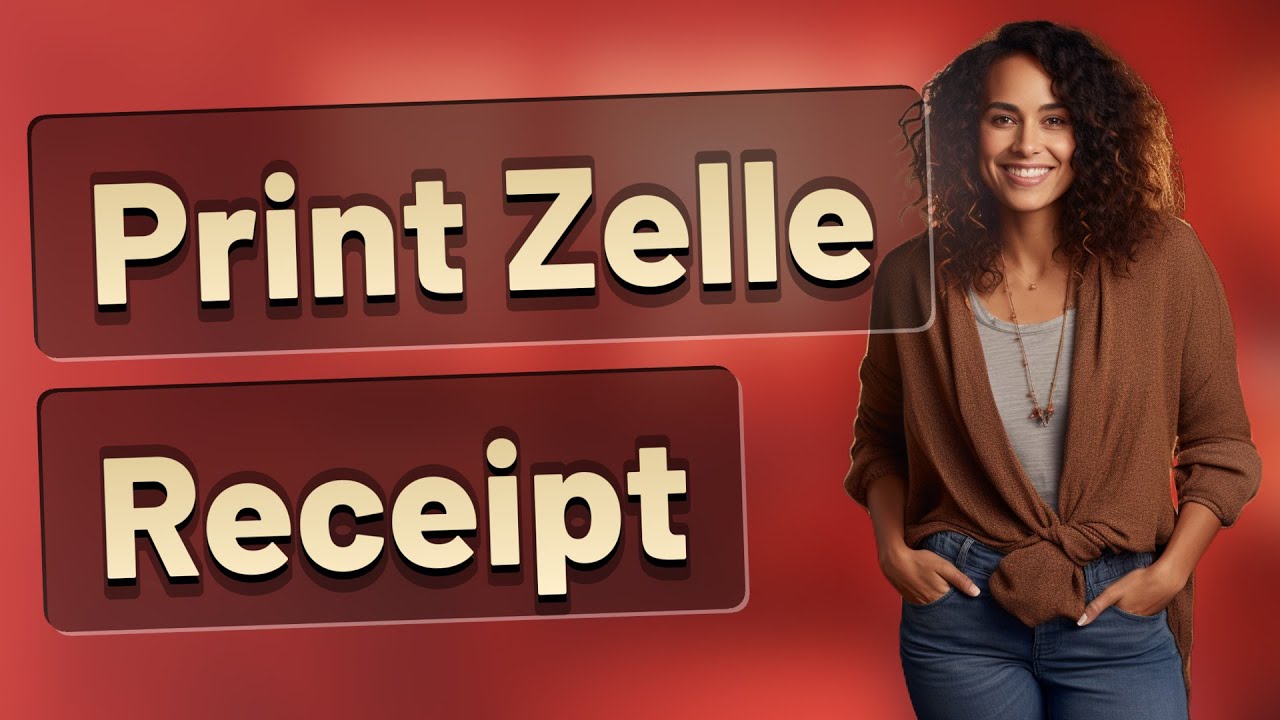 How Can I Print a Zelle Payment Receipt Without a Bank Statement? - YouTube