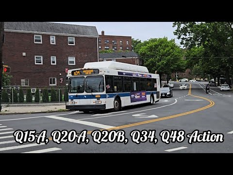 NYC Buses: Quick Action on the Q15A, Q20A, Q20B, Q34, and original Q48 ...