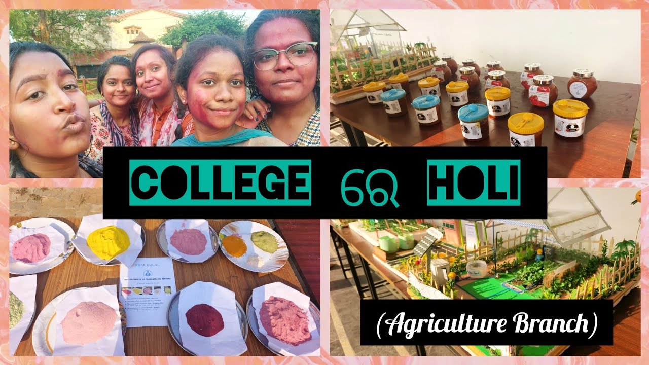 Advance Happy Holi 😁🎊//MIPS (Bsc Agriculture), College//Mausumi lucky ...