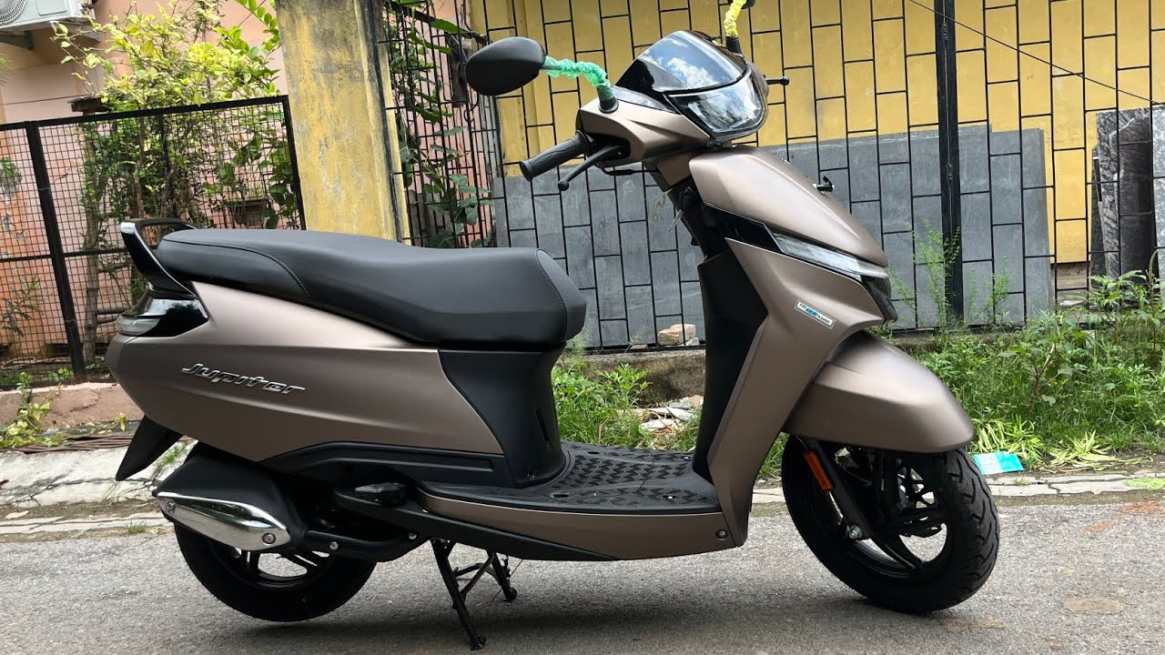 All New 2024 TVS Jupiter 110 Detailed Walkaround 😍 | Chassis Number 9 ...