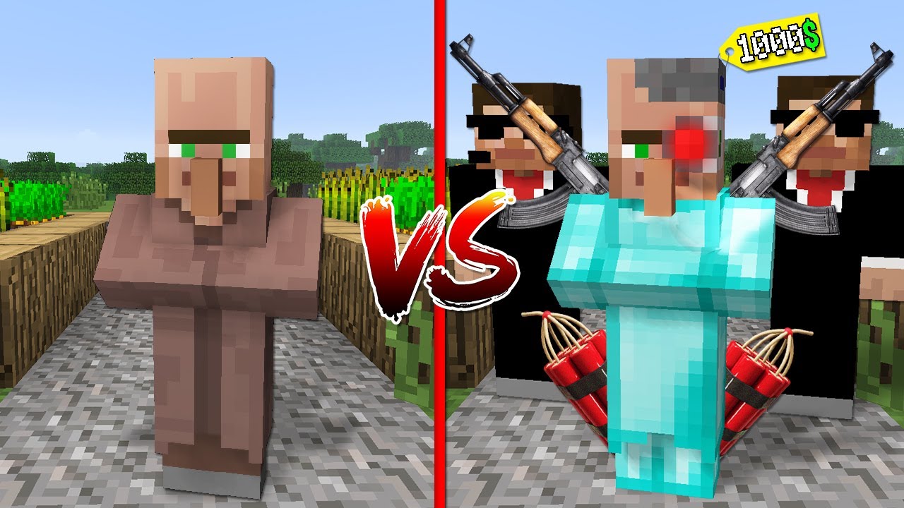 1000$ 100 LEVEL KÖYLÜ - Minecraft - YouTube