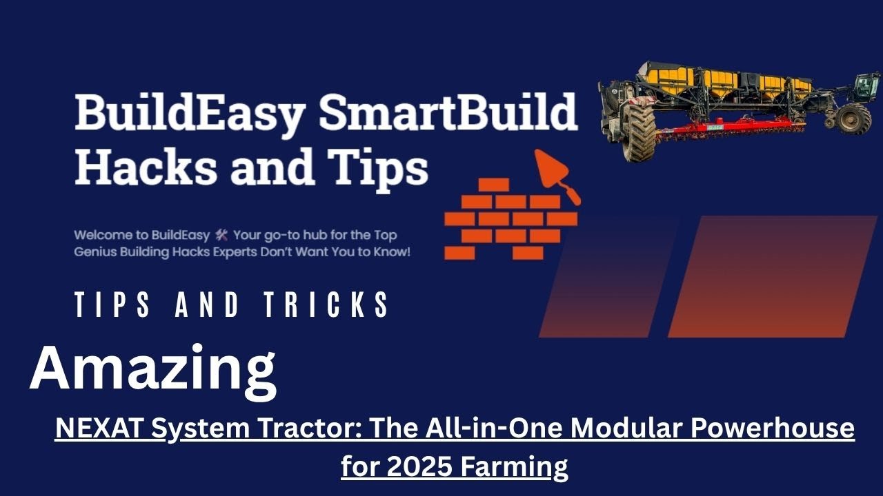 NEXAT System Tractor: The All-in-One Modular Powerhouse for 2025 ...