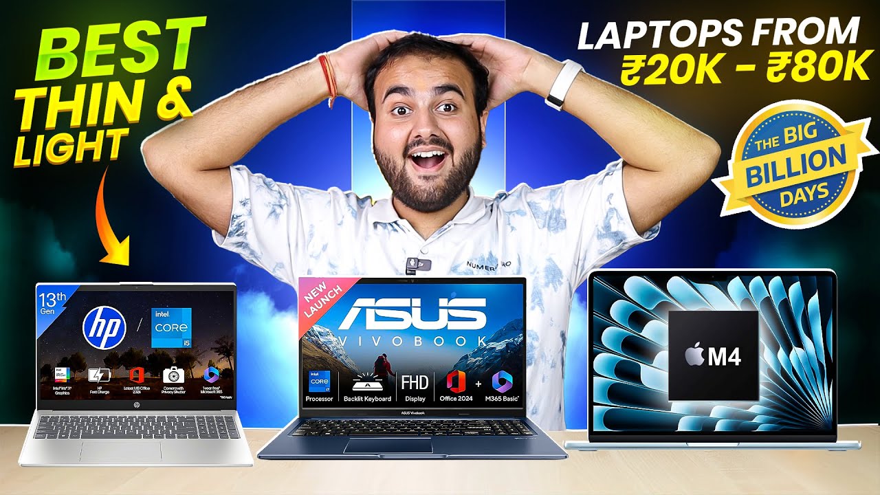BEST Student/Office Laptop Deals ₹20K - ₹60K 🤯🔥 | Flipkart Big Billion ...