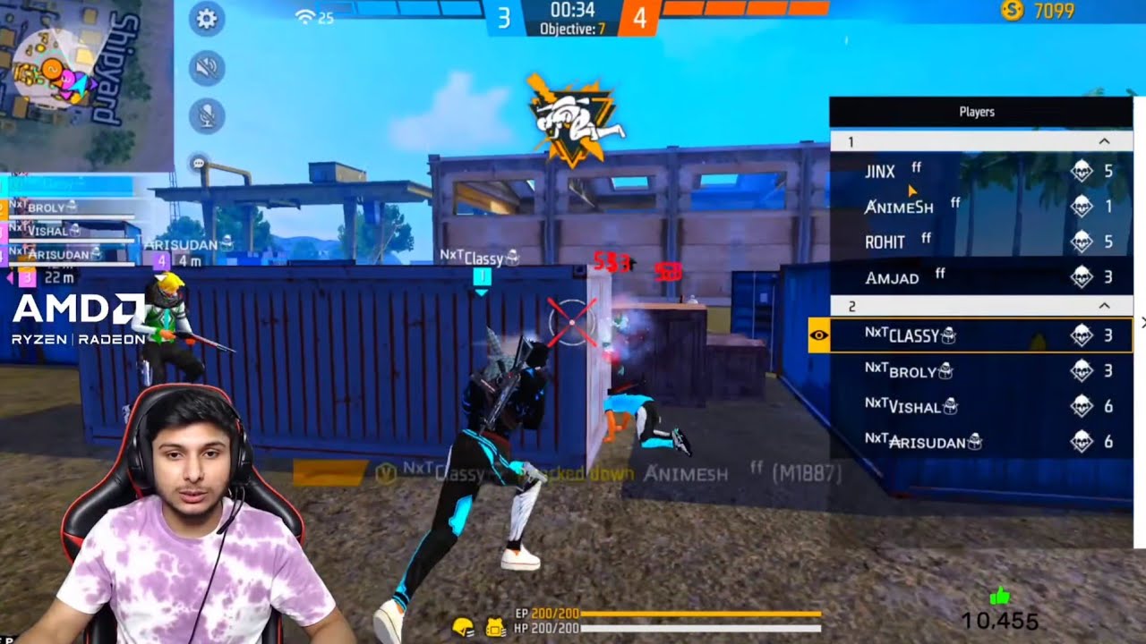 NXT CLASSY SQUAD 🖥️ VS ANKUSH FF SQUAD 🖥️ | LIVE🔴 TOURNAMENT | GARENA ...