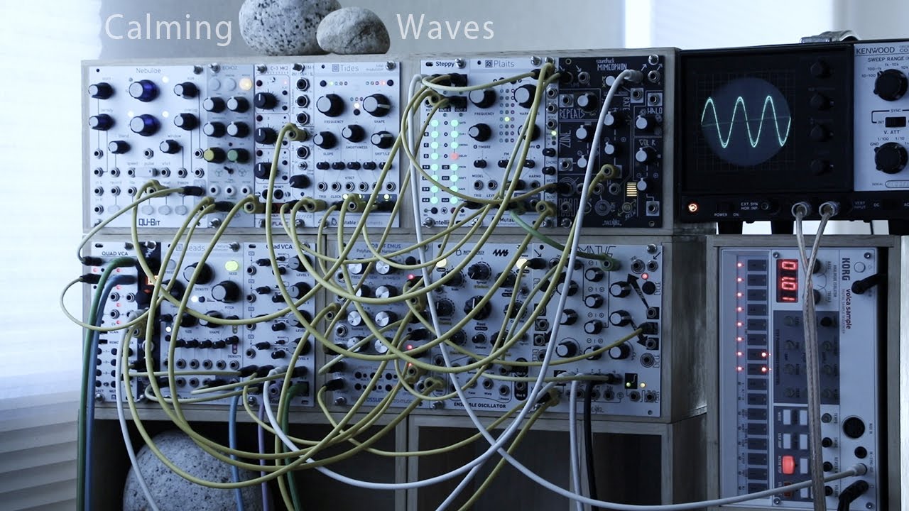 Calming Waves Ambient / Plaits Mimeophon Nebulae Tides Beads Volca Ensemble Oscillator Mob of ...