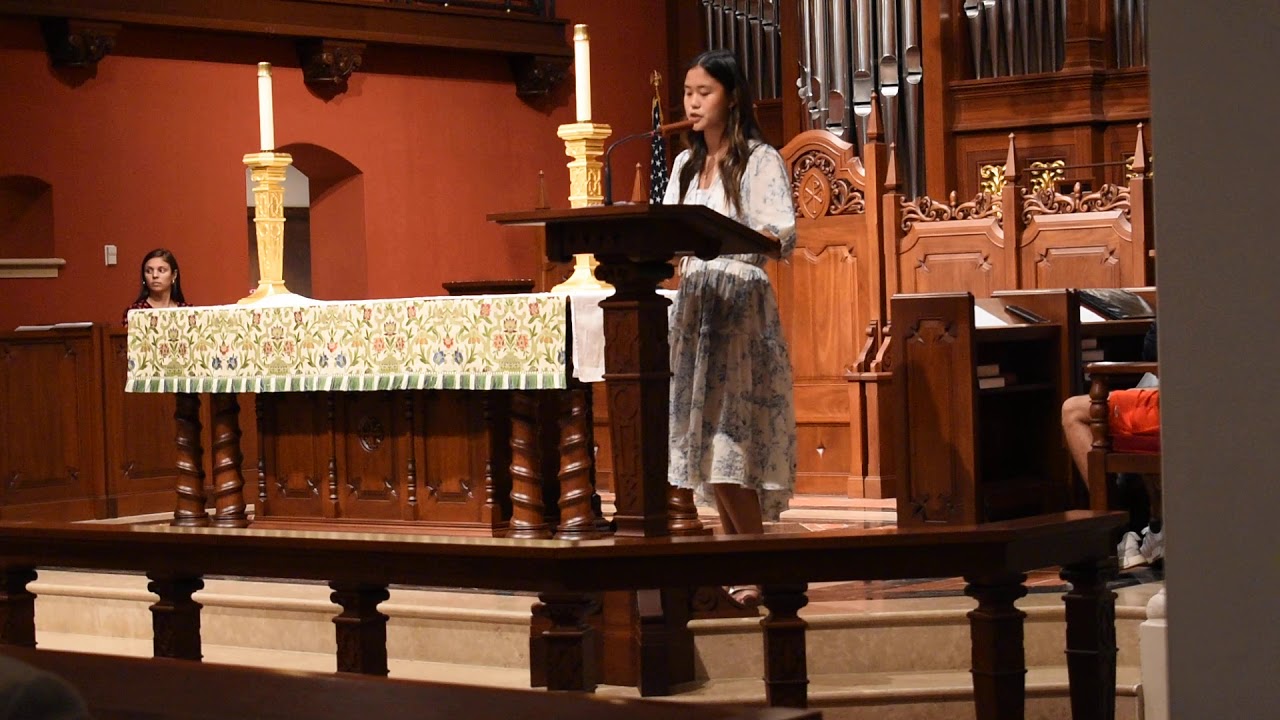 Katie Lin's senior speech - YouTube