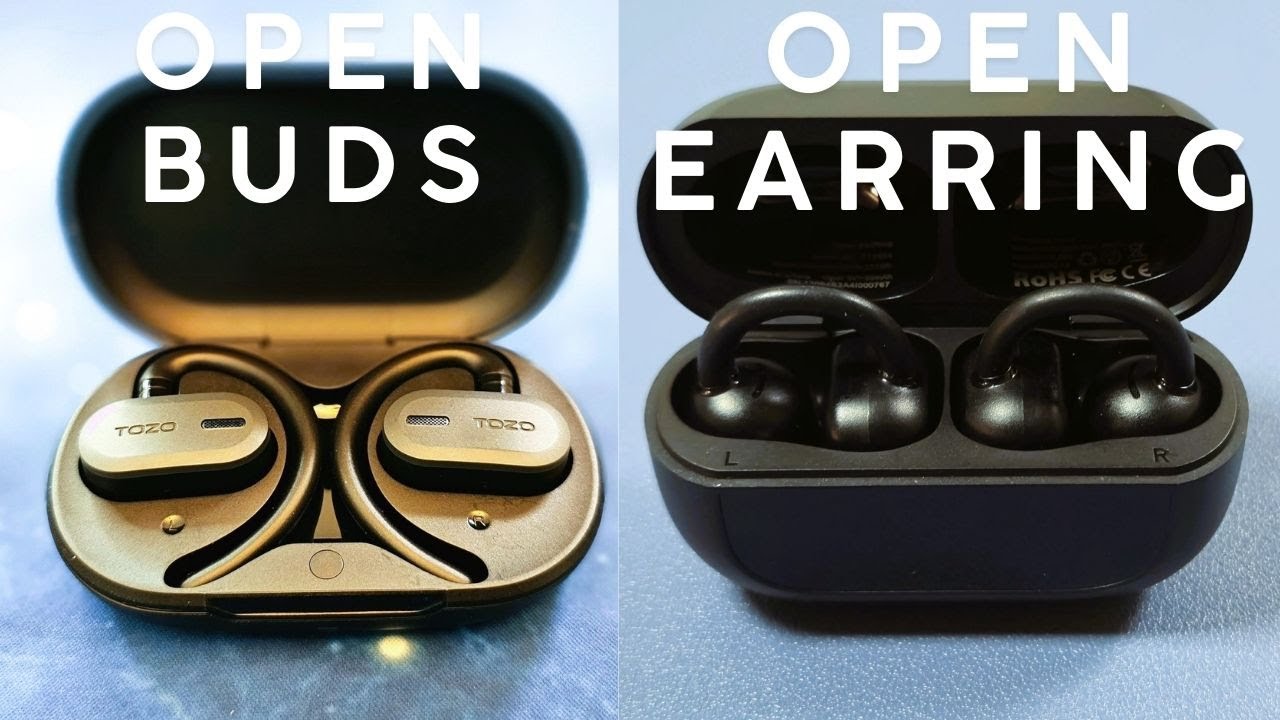 Sound Challenge | TOZO OpenBuds vs. TOZO Open EarRing Earbuds - YouTube