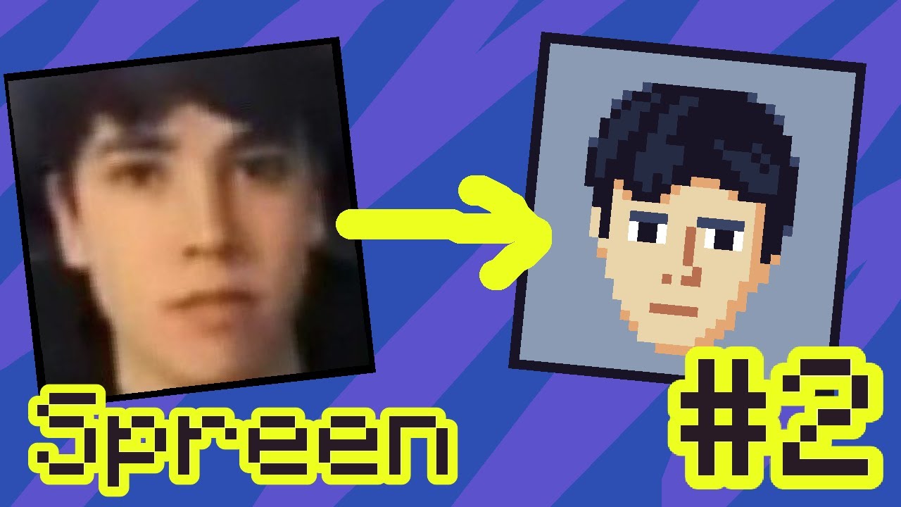 Spreen re durazno - Pixel Art Portraits #2 - YouTube