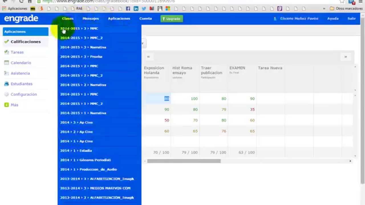 Introducción a ENGRADE, plataforma educativa gratuita (español) - YouTube