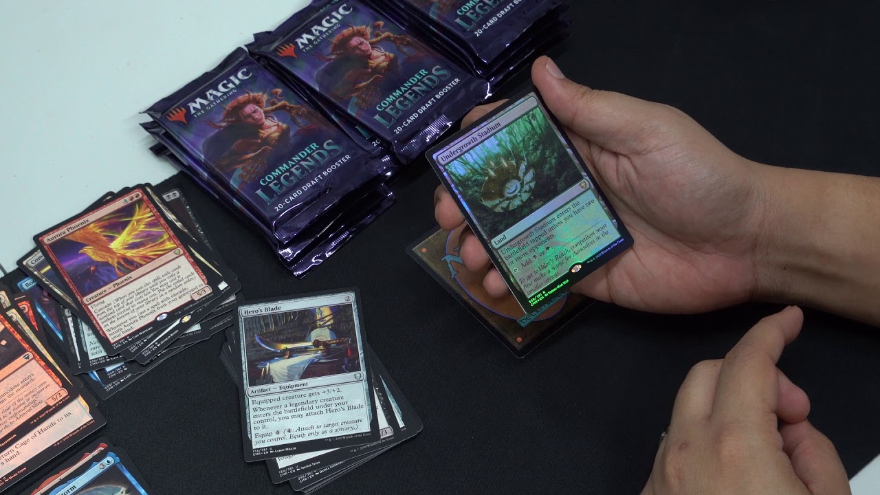 First Magic the Gathering unboxing @Gallant Games (Commander Legends ...