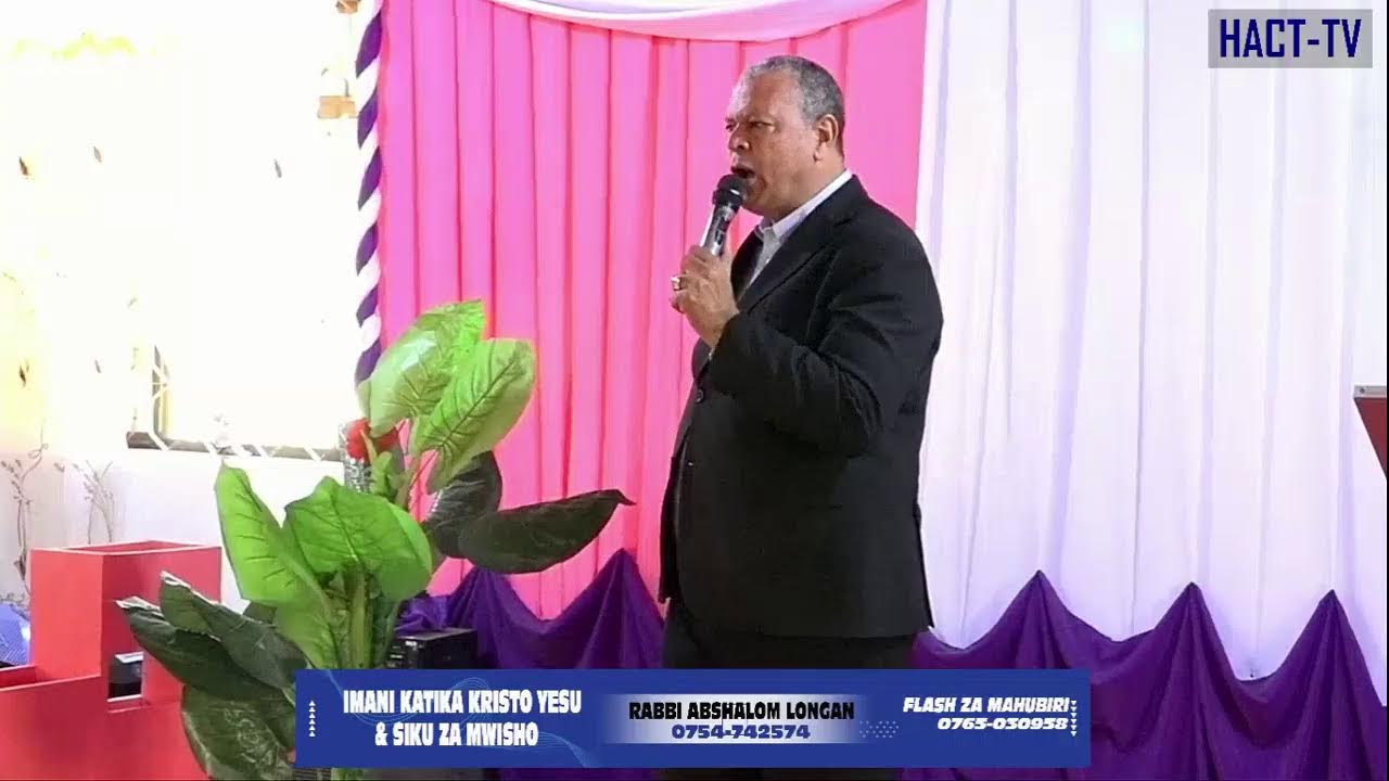 KUISHI ILI UTAWALE DAY 3 //KONGAMANO MAKETE // RABBI ABSHALOM LONGAN ...