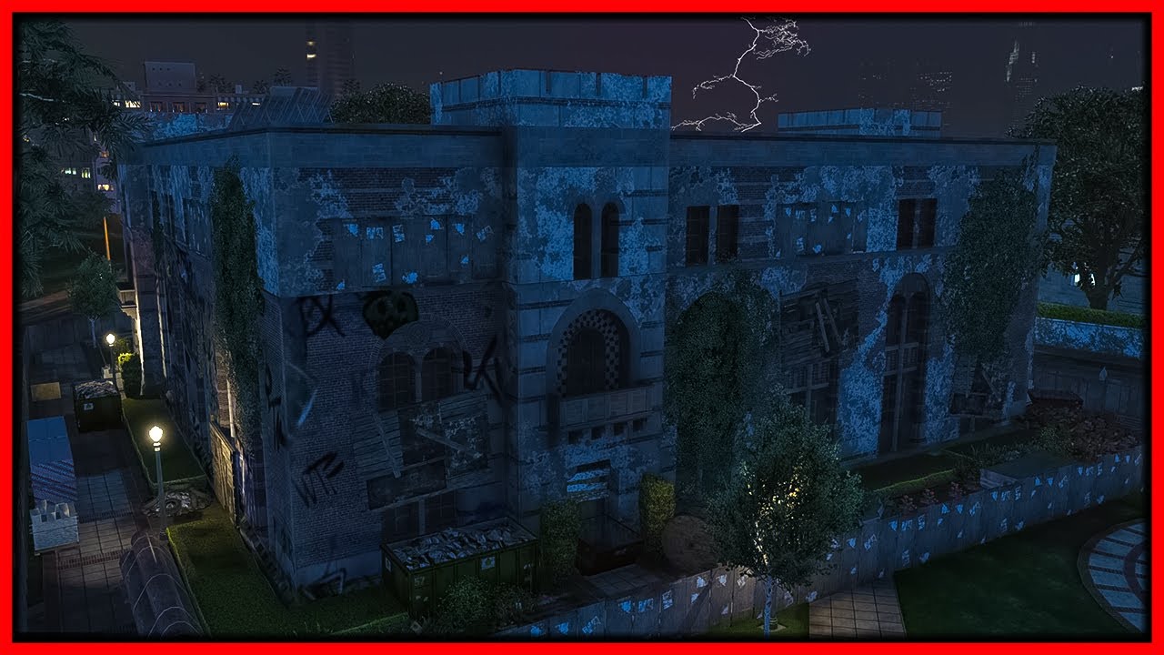 GTA 5 Roleplay - Exploring Haunted Abandoned School | RedlineRP - YouTube
