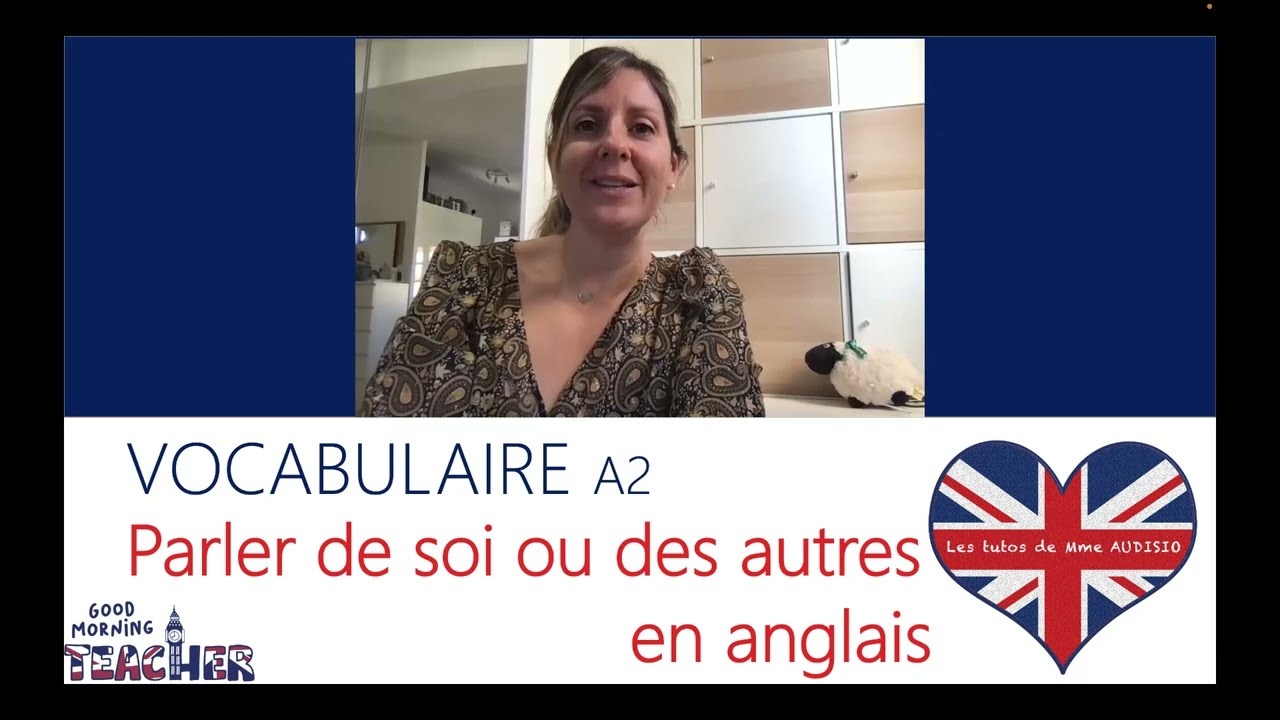 Vocabulaire - se présenter - parler de soi et des autres en anglais ...
