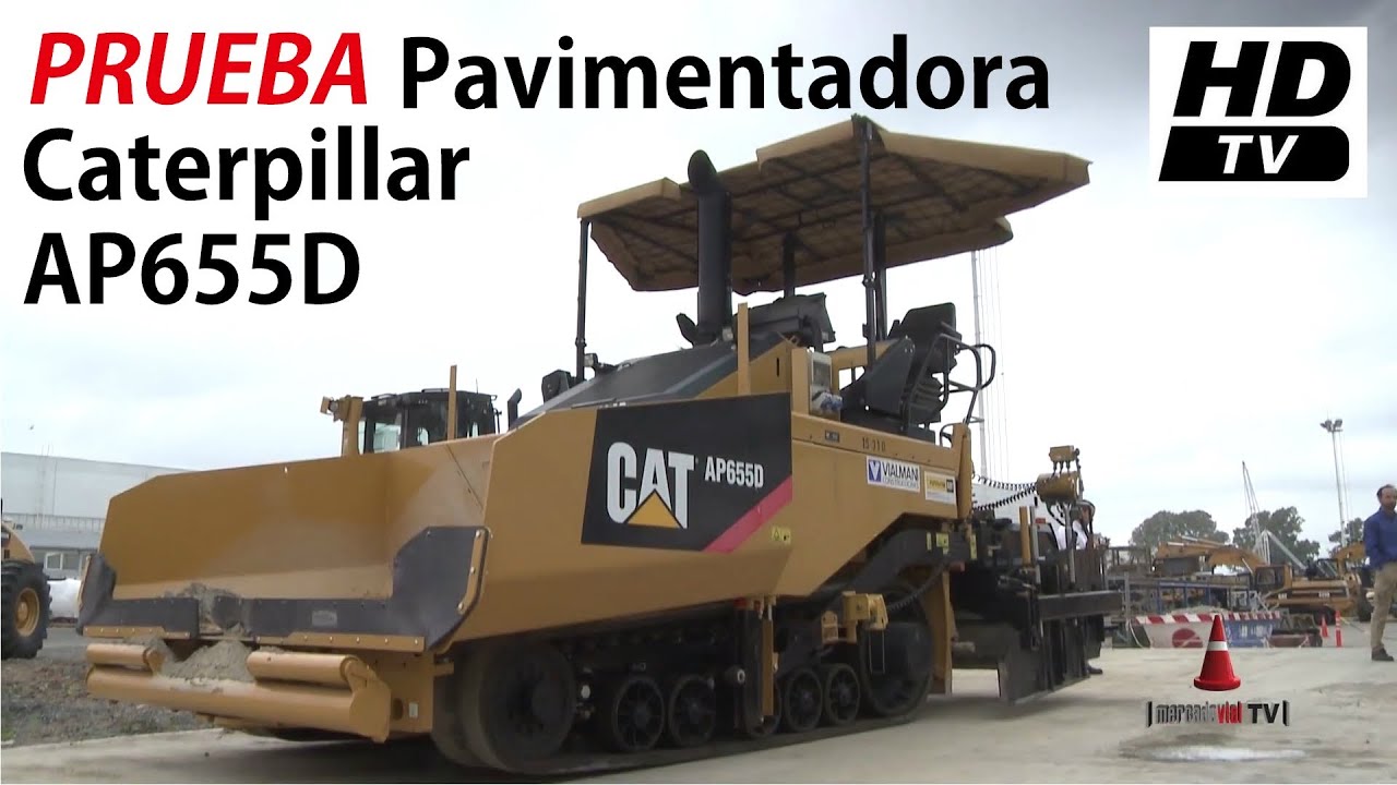 P18 - [3 de 3] - PRUEBA Pavimentadora CAT AP655D - Finning Argentina ...
