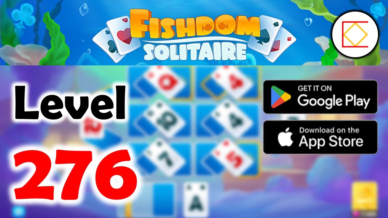 Fishdom Solitaire - Level 276 Gameplay Walkthrough - YouTube
