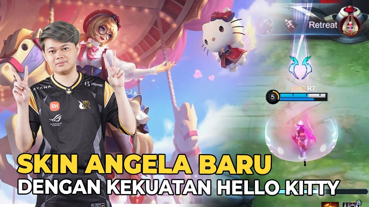 MENCOBA SKIN ANGELA HELLO KITYY TERBARU DARI EVENT SANRIO CHARACTER ...