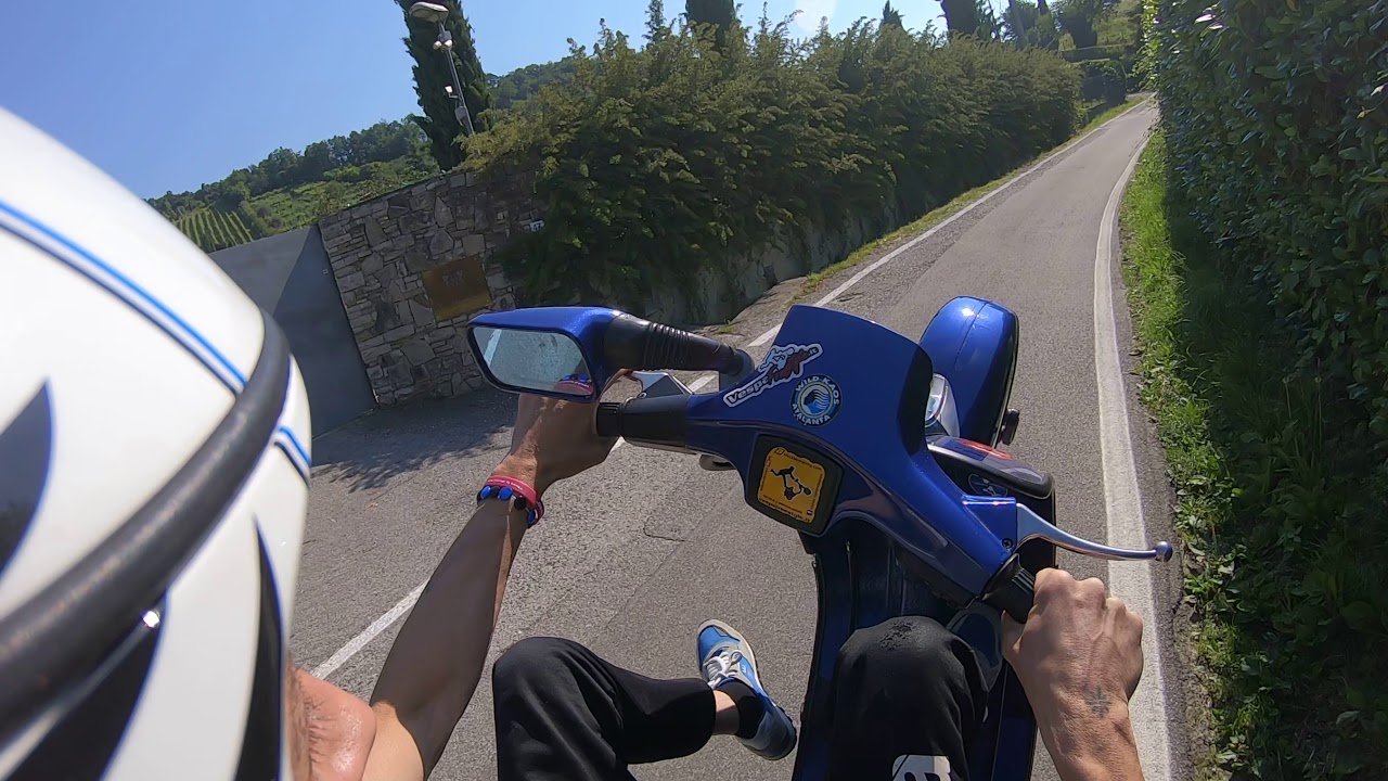 Impennata Vespa special by max bergamo - YouTube