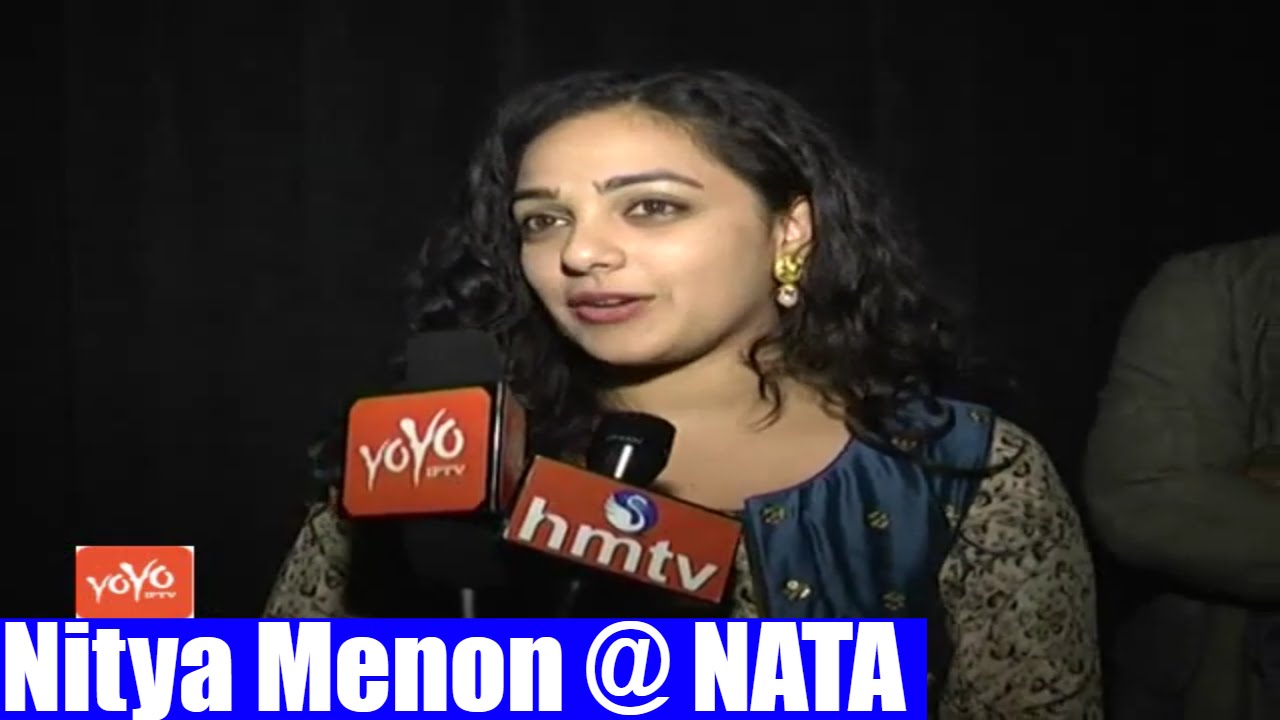 Indian Film Actress & Play Back Singer Nithya Menon At NATS Dallas 2016 ...