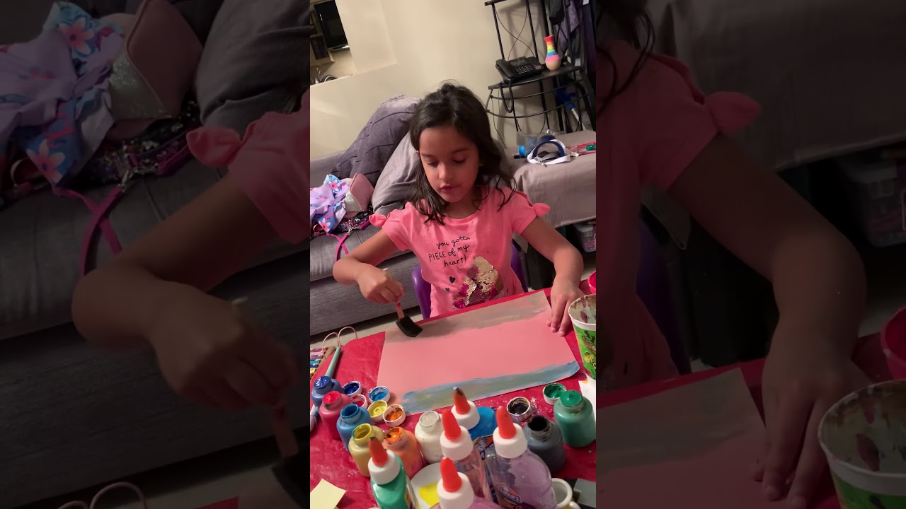 Five Year Old Painting YouTube Five Year Old Painting YouTube
