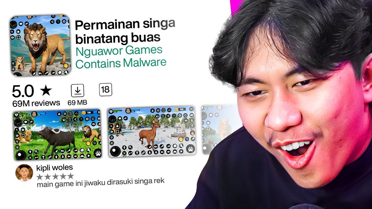 raja hutan macam apa ini dawg.. 🥀 - GAME NGUAWOR PLAYSTORE - YouTube