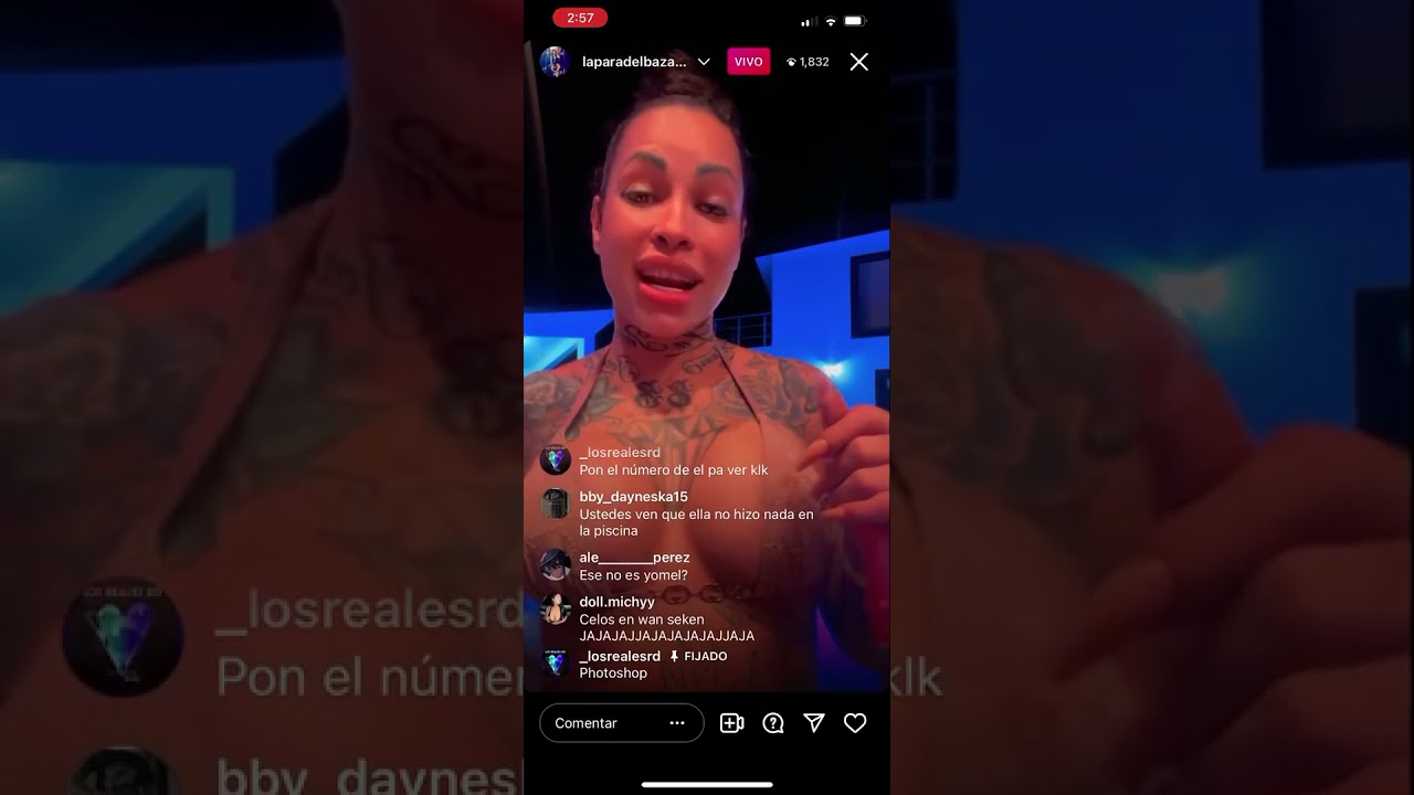 Mami Jordan enseña prueba de su relación con Yomel (Live Mami Jordan y ...