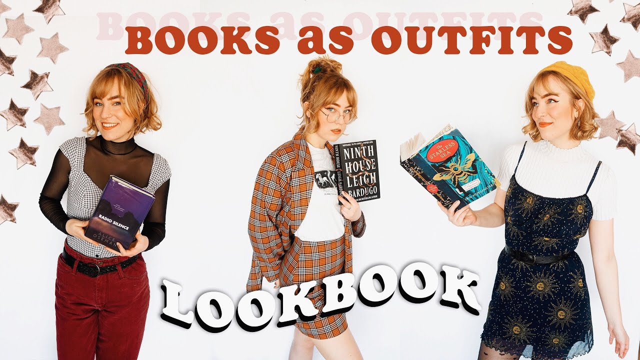 🦋BOOKS AS OUTFITS 🦋LOOKBOOK | books with leo - YouTube