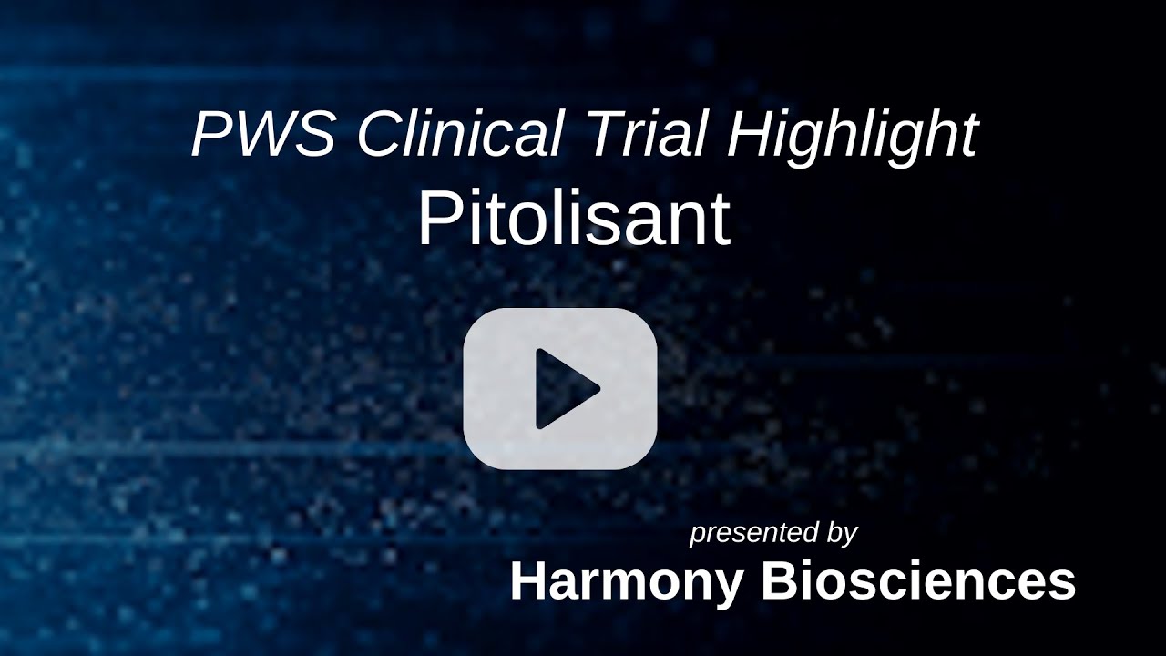 Pitolisant for Excessive Daytime Sleepiness in PWS (2020) - YouTube