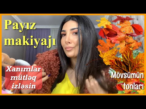 Payız MAKİYAJI ( İstifadə etdiyim ləvazimatlar) - Sonbahar makeup