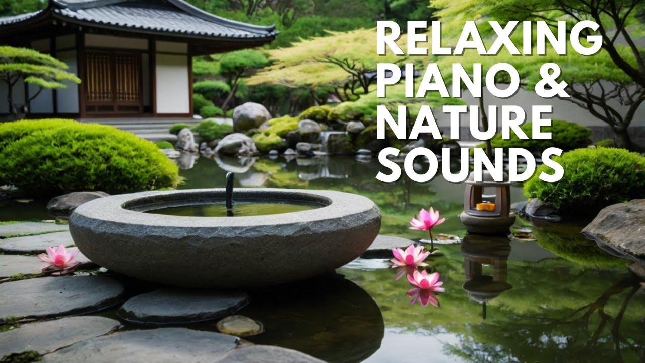 Relaxing Piano & Nature Sounds – Music for Stress Relief, Sleep & Work ...