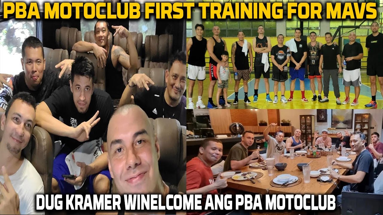 PBA MOTOCLUB NAG PRACTICE NA SA LABAN SA MAVS PHENOMENAL AT KRAMER ...