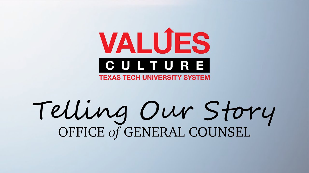 Telling Our Story – Office of General Counsel - YouTube