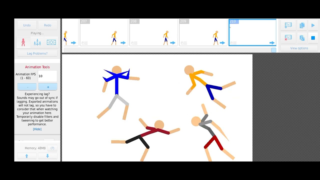 stick man vs stick man - YouTube