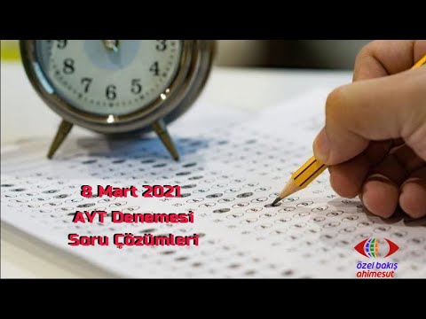 8 Mart 2021 AYT Denemesi Tarih Soru Çözümleri