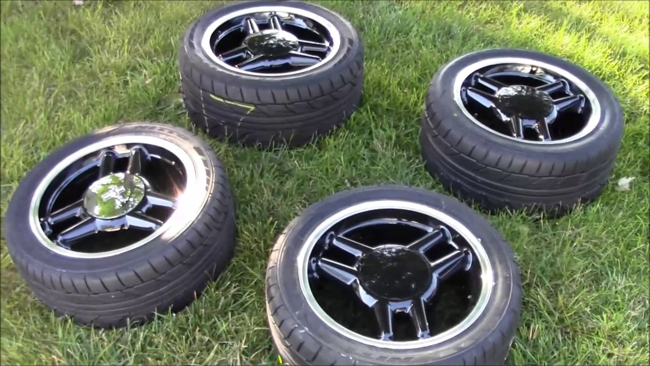 Patches Gets 1993 Cobra R Rims - YouTube