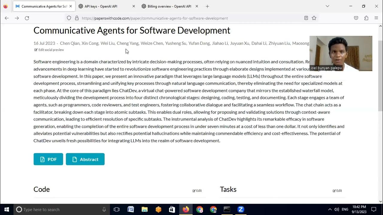 Using Chatdev Part 2 Automating Software Development Process Joel Bunyan P Youtube