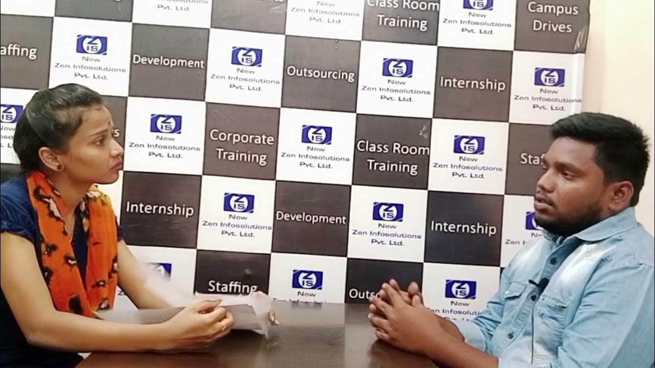 Fresher mock interview on DOTNET | Technical round | DOTNET interview for fresher | @newzen ...