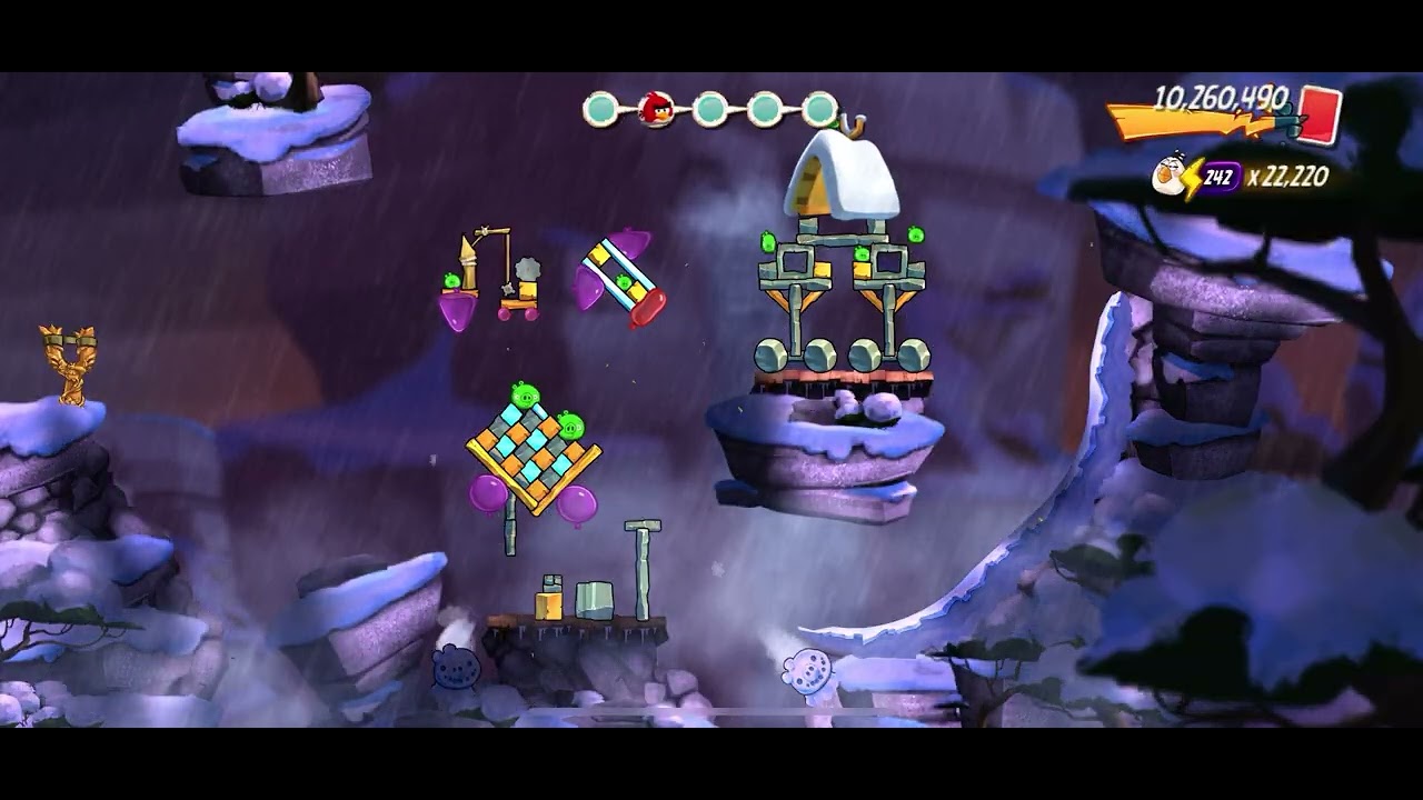Angry Birds 2 Daily Challenge Today Master Bird 4-4-5 Red Rumble Monday ...