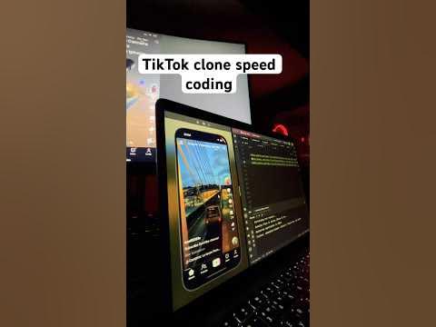 TikTok clone speed coding - YouTube