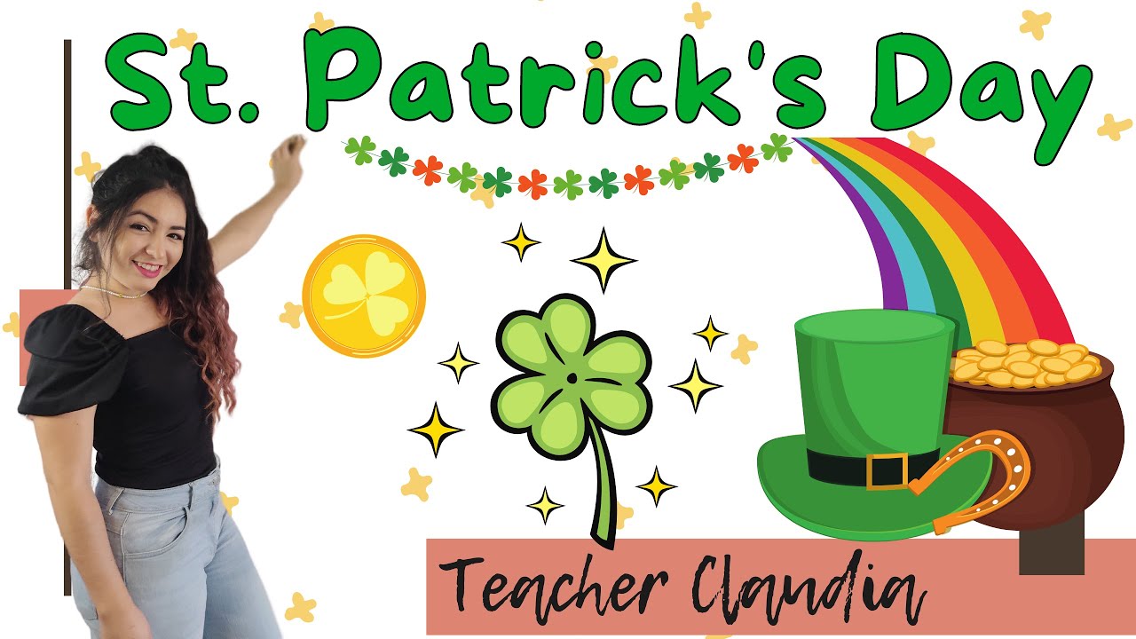 St. Patrick's Day Vocabulary - Vocabulario Día de San Patricio 🍀 - YouTube