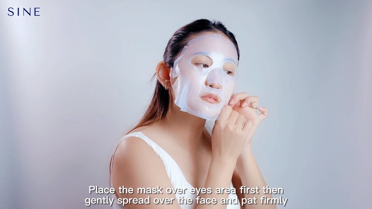 Sine Healing Stem Cell Mask Application Instruction - YouTube