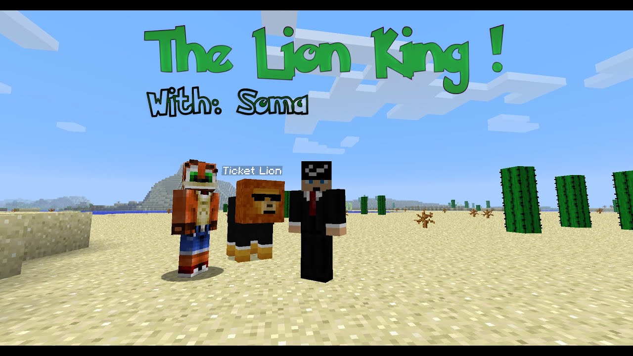 Minecraft: The Lion King Mod - وحيد القرن العصفور - YouTube