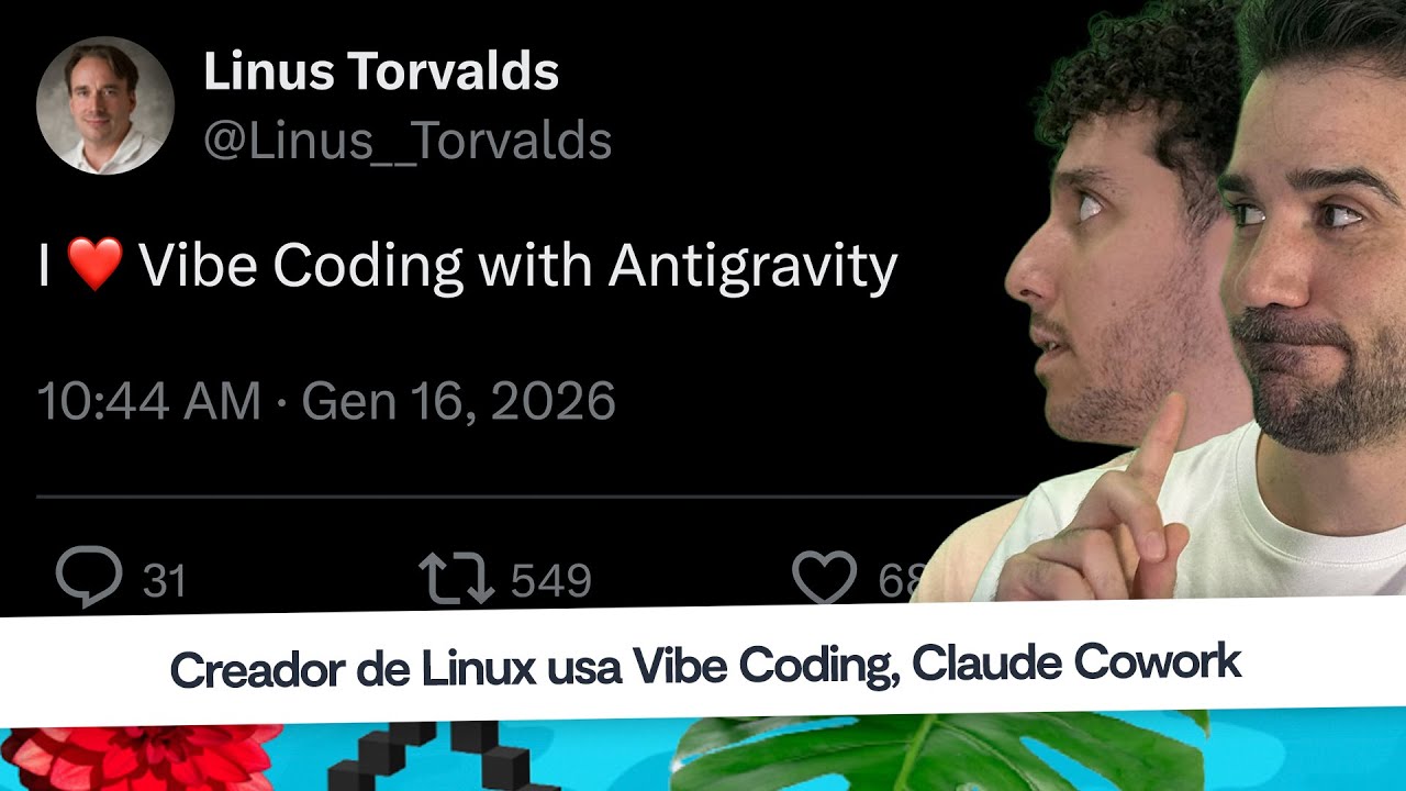 Noticias programación: Linus Torvalds ️ Vibe Coding, Nuevo protocolo ...