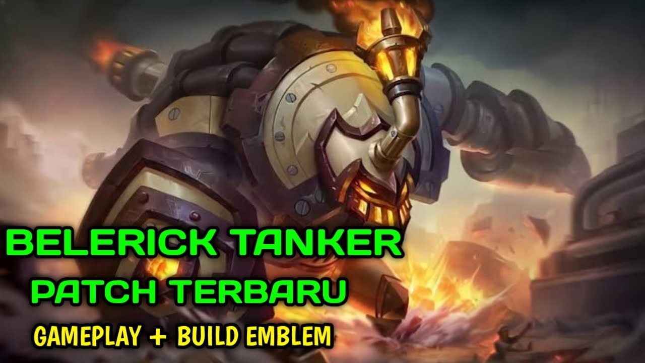 gameplay belerick tank di patch terbaru | belerick build damage brutal ...