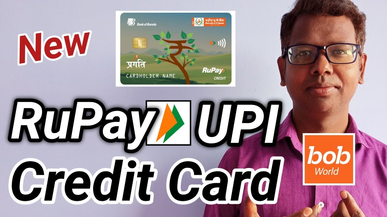 bob pragati Rupay credit card | Bob Rupay Credit Card launched | gramin ...
