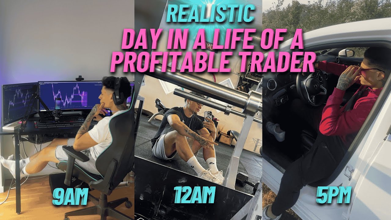 REALISTIC Day in A Life Of a Trader on The Path To Become Profitable ...