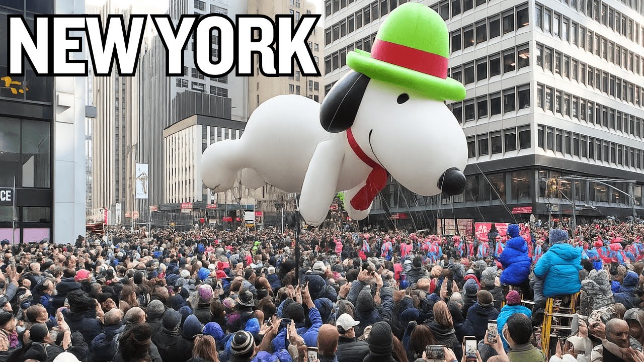 Unbelievable NYC Crowd Scenes During Macy’s Thanksgiving Day Parade! 4K ...