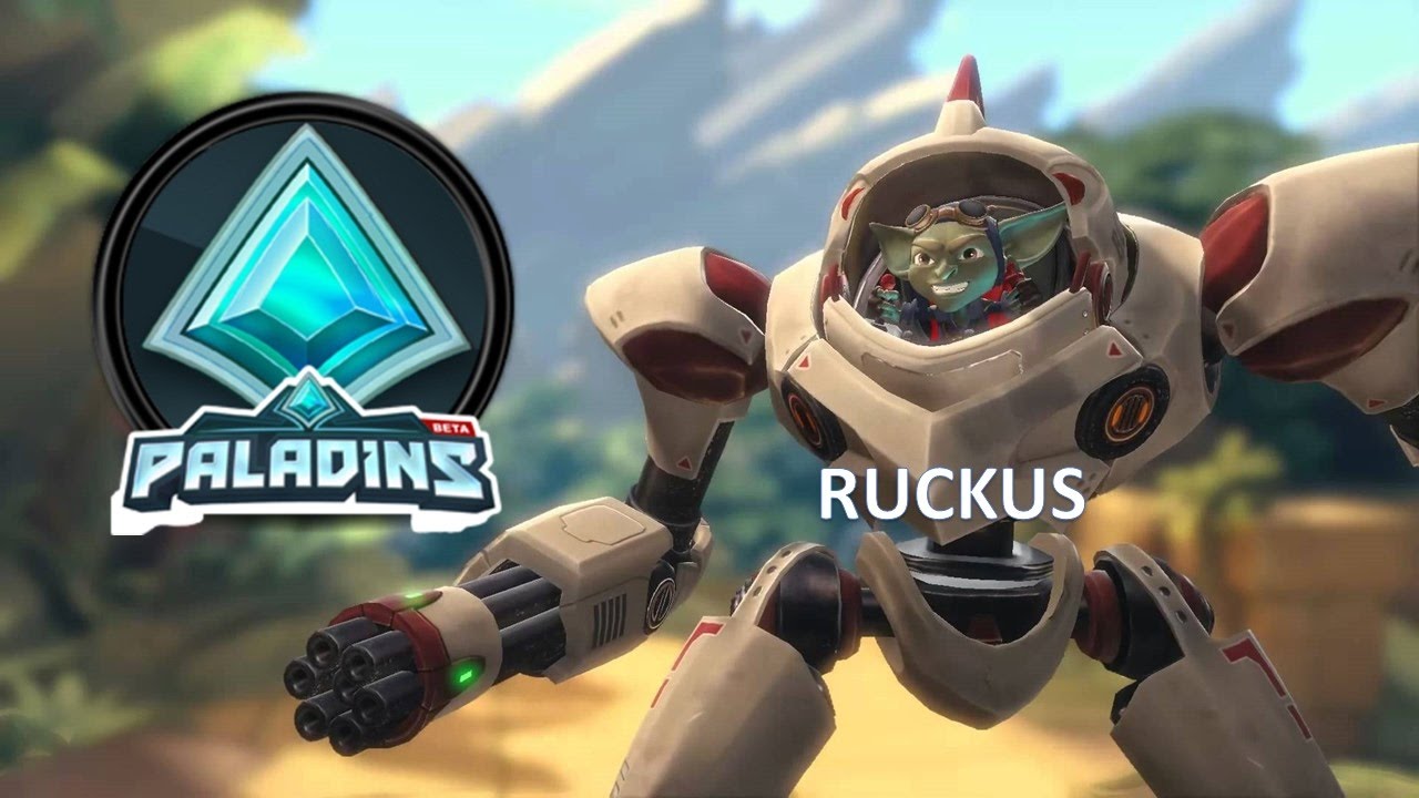 PALADINS - RUCKUS, A MAQUINA DE DESTRUIÇÃO - YouTube